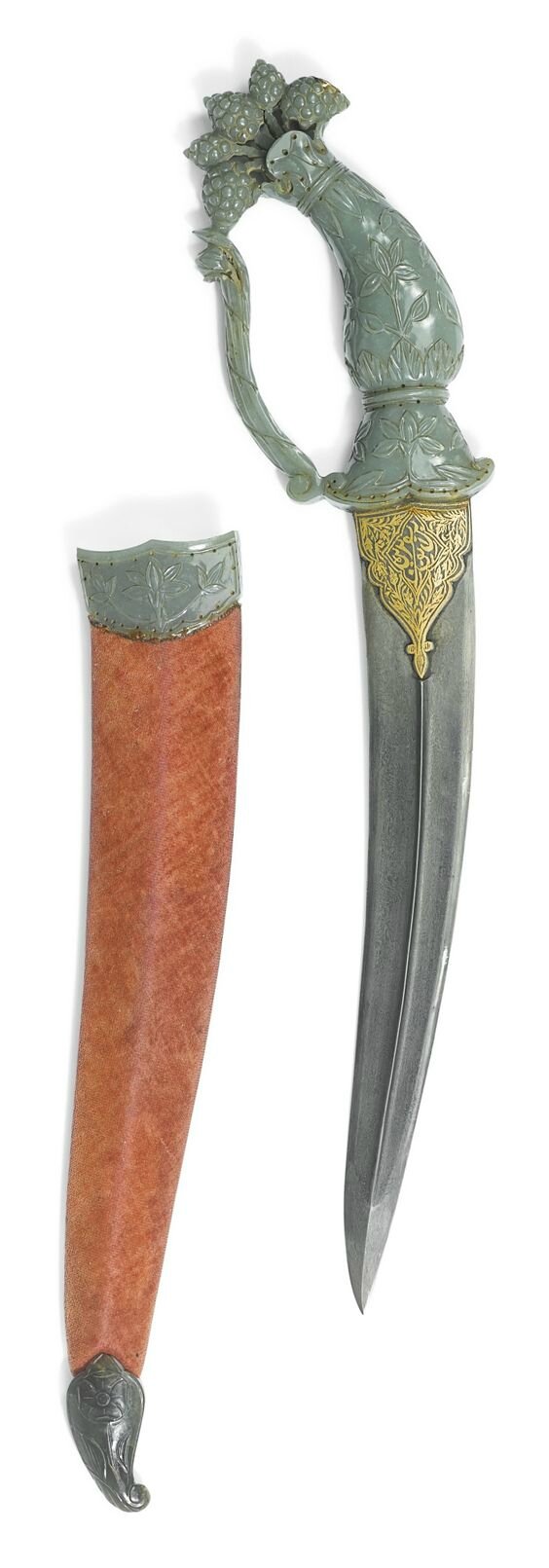 jade-hilted dagger and scabbard - Alain.R.Truong