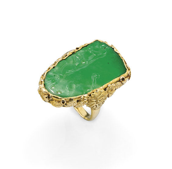 Fine Chinese wrought gold ring: the early 20th Century - Alain.R.Truong